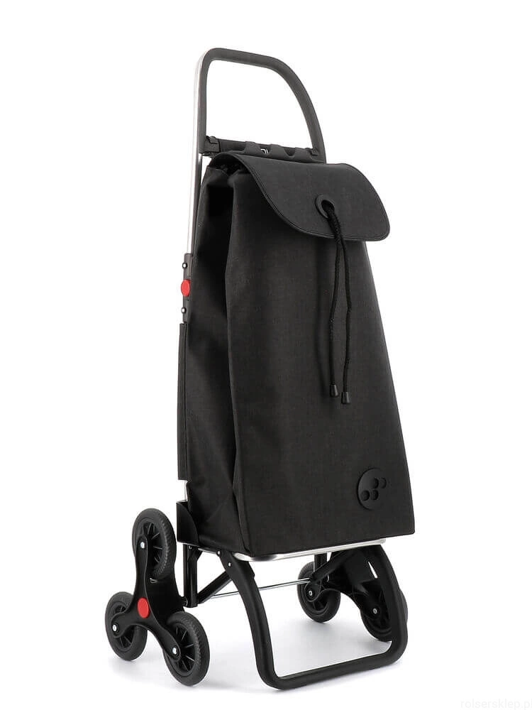 Wózek na zakupy składany czarny - Rolser Logic RD6 Tweed IMX387 Negro ...