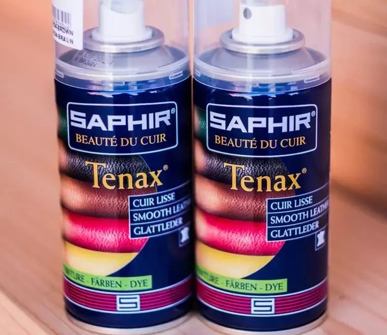 Tenax Saphir BDC Leather Dye Spray fioletowa do skóry gładkiej 150 ml ...